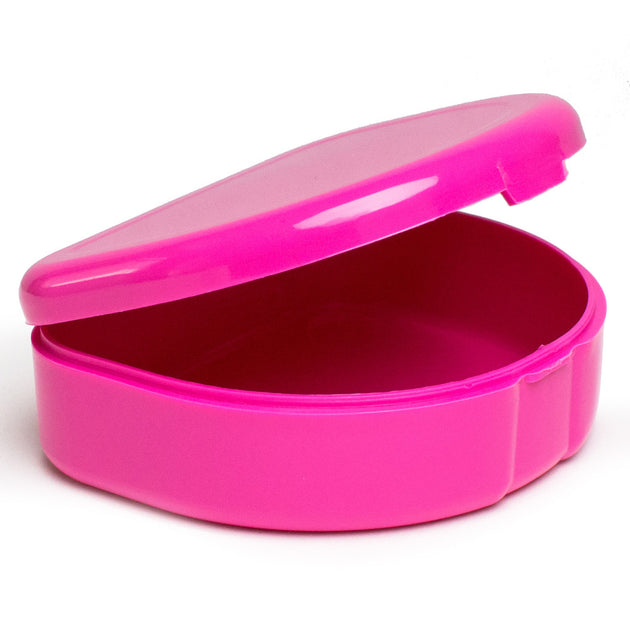 Solid Color Retainer Cases 25/pk (PINK) | Express Dental Products, Inc.