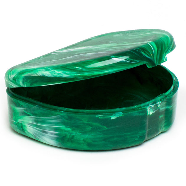 Designer Retainer Cases 25/pk (EVERGREEN) | Express Dental Products, Inc.