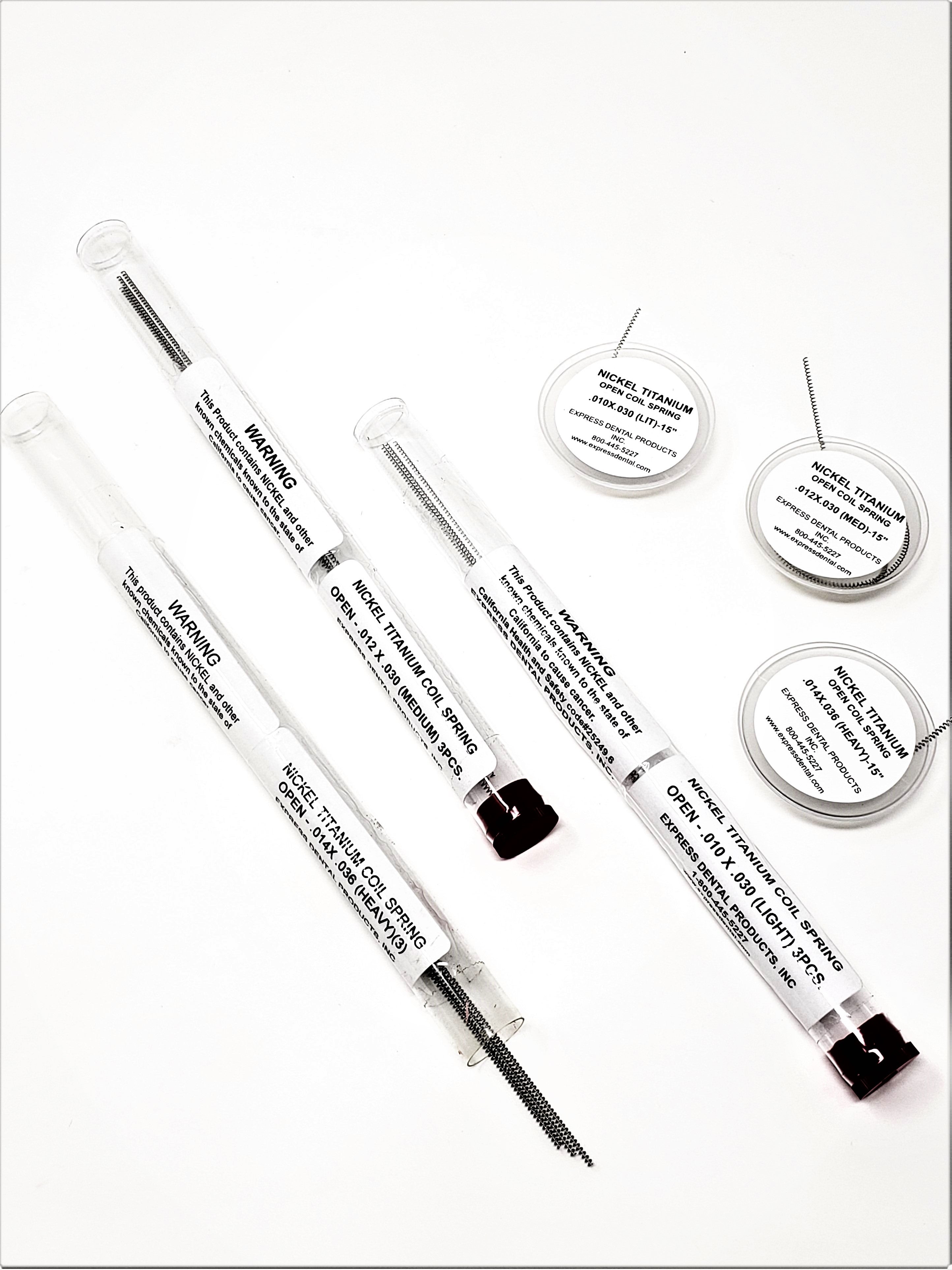 Open Coil Springs | Express Dental Products, Inc.