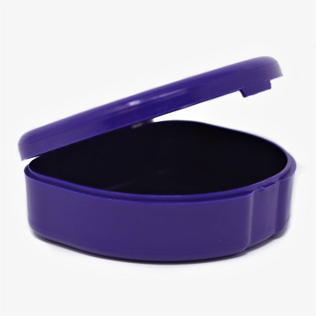 Solid Color Retainer Cases 25/pk (PURPLE) | Express Dental Products, Inc.